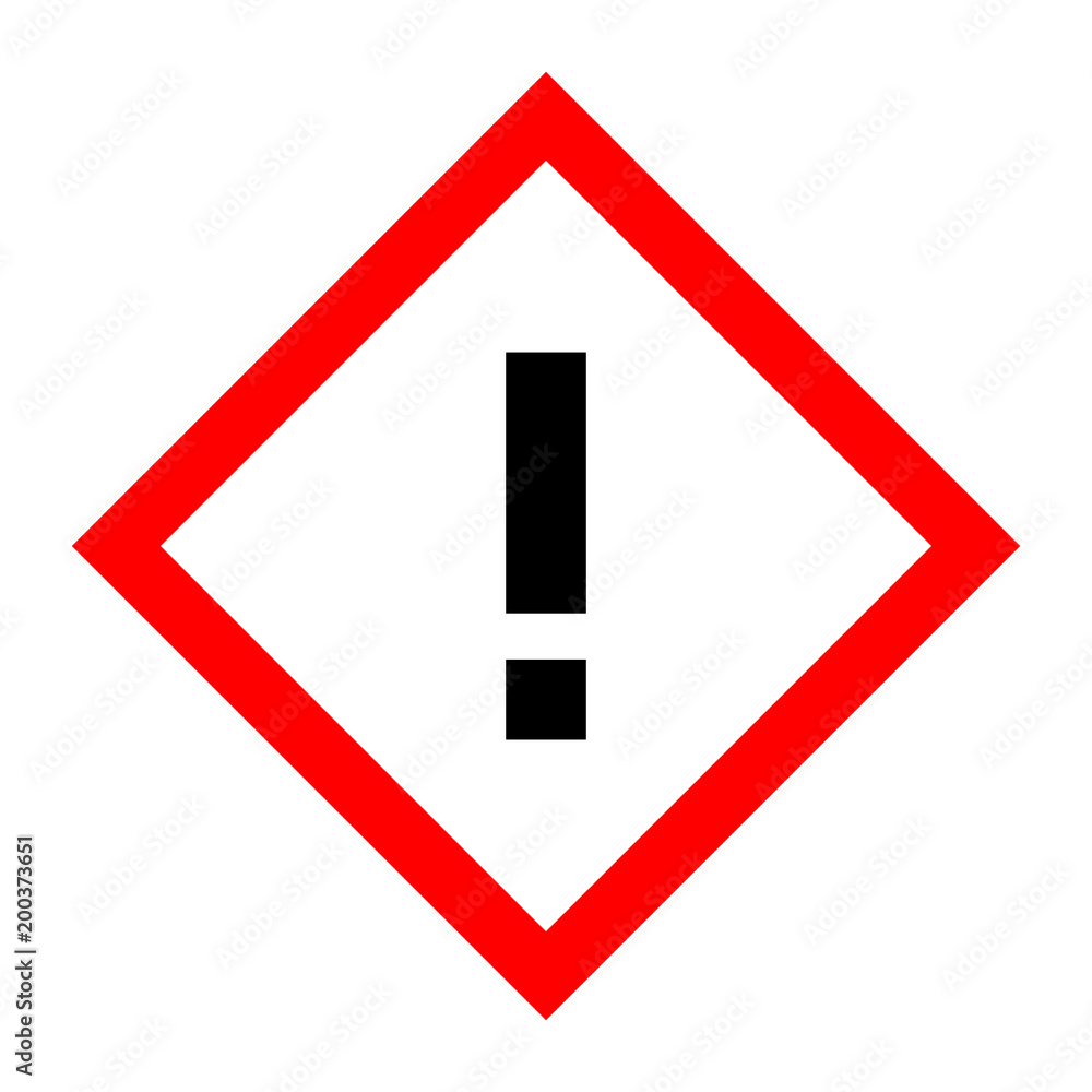 Red And Black Warning Signs