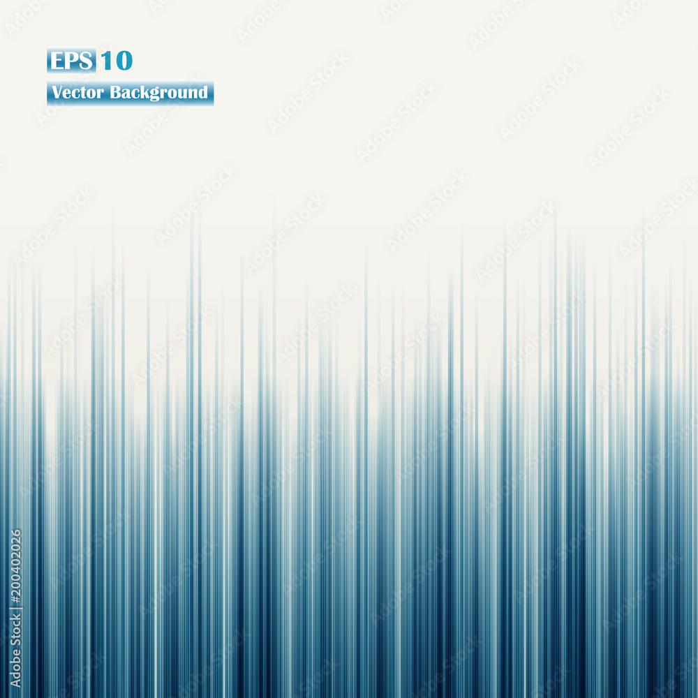 Abstract of retro blue straight lines background. For business ...