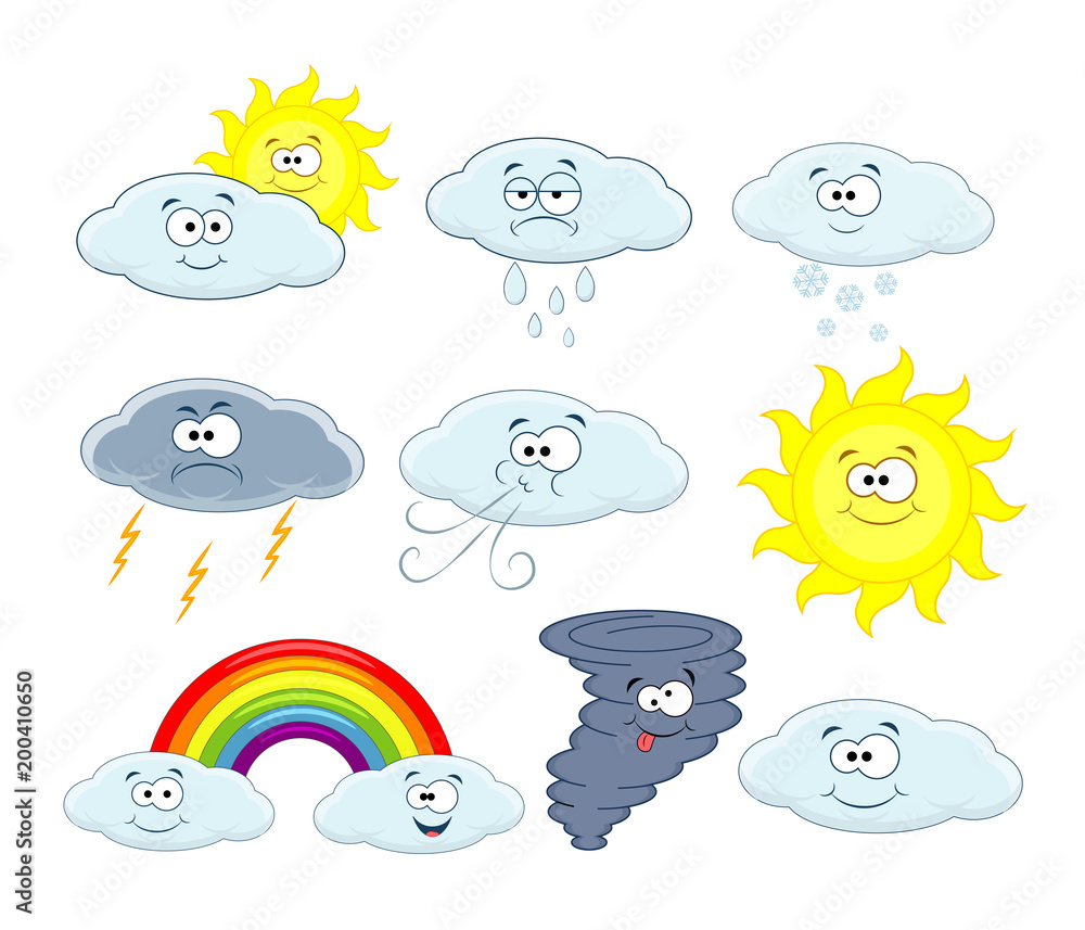 Weather Symbols Clip Art
