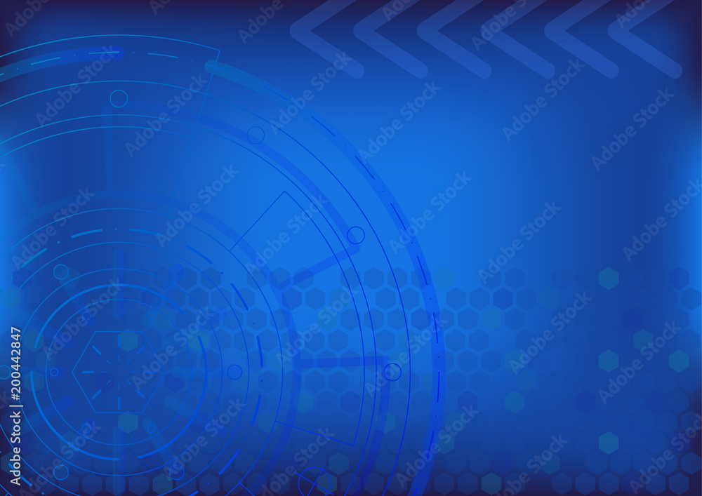 Digital technology background. Sci fi futuristic abstract background ...