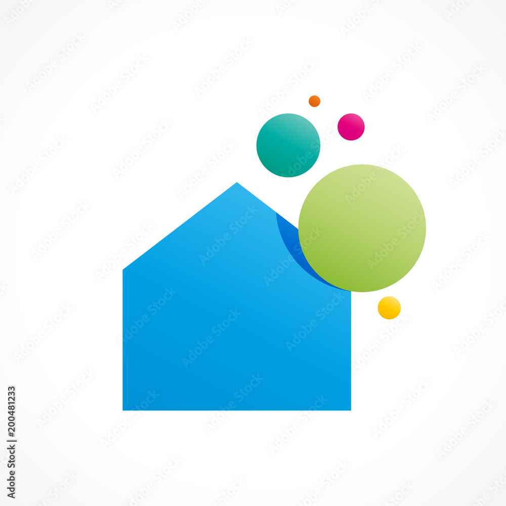 logo maison Stock Vector | Adobe Stock