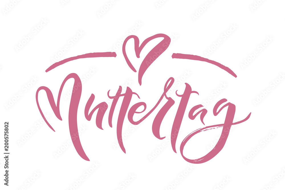 Muttertag. Alles liebe zum Muttertag. Happy Mother's Day text in German ...
