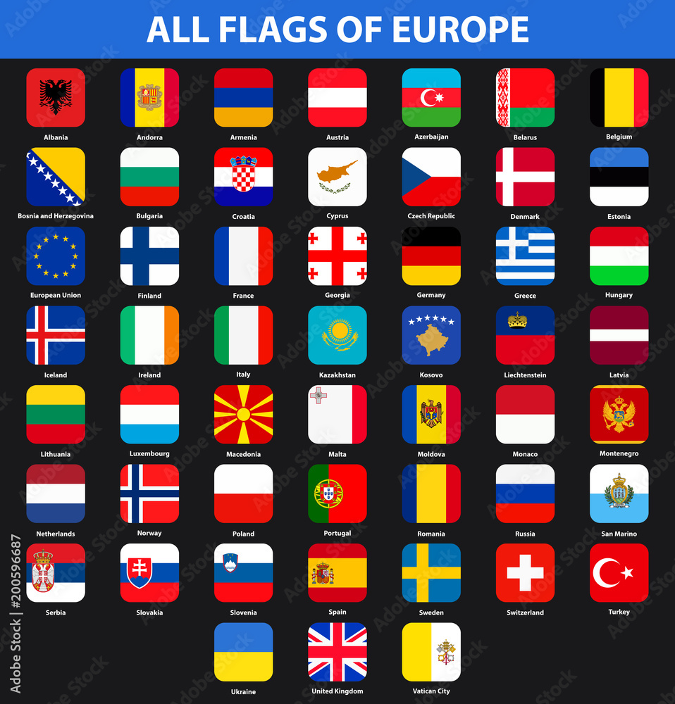Flags Of Europe