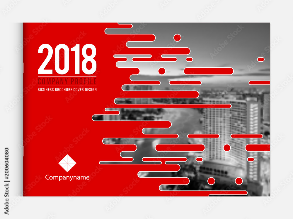 Cover design template corporate business annual report brochure poster ...