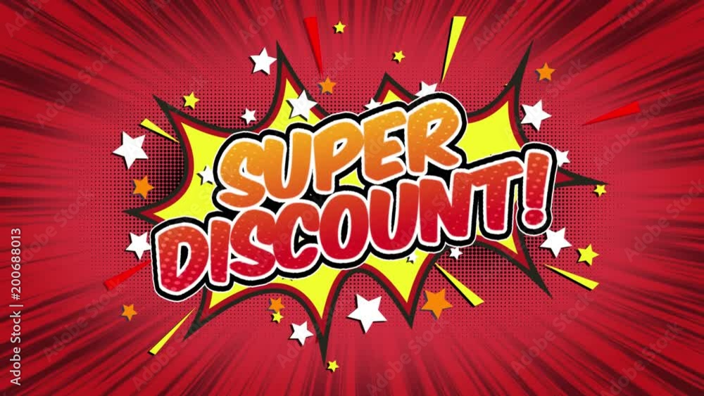 Super discount Word Retro Cartoon Comic Bubbles Popup Style Expressions ...