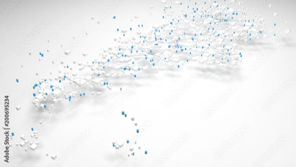 Map of Argentina - Latin America | 3d Rendering, mosaic of little ...