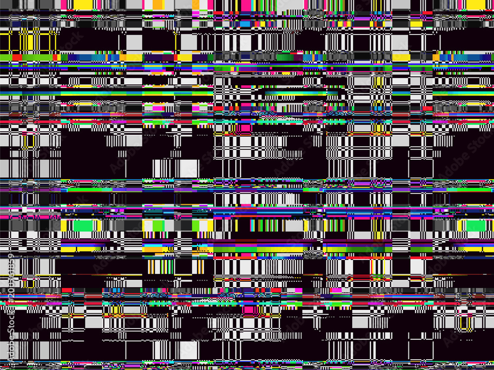 Computer Screen Glitch