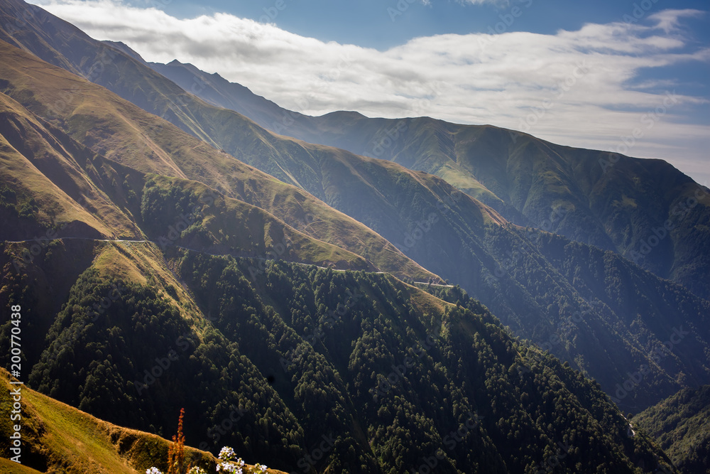 Road to Omalo - one of the the most dangerous roads in the world ...