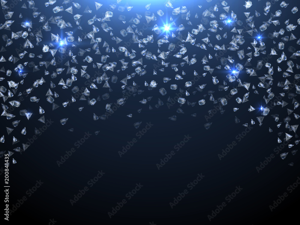 Diamonds And Denim Background