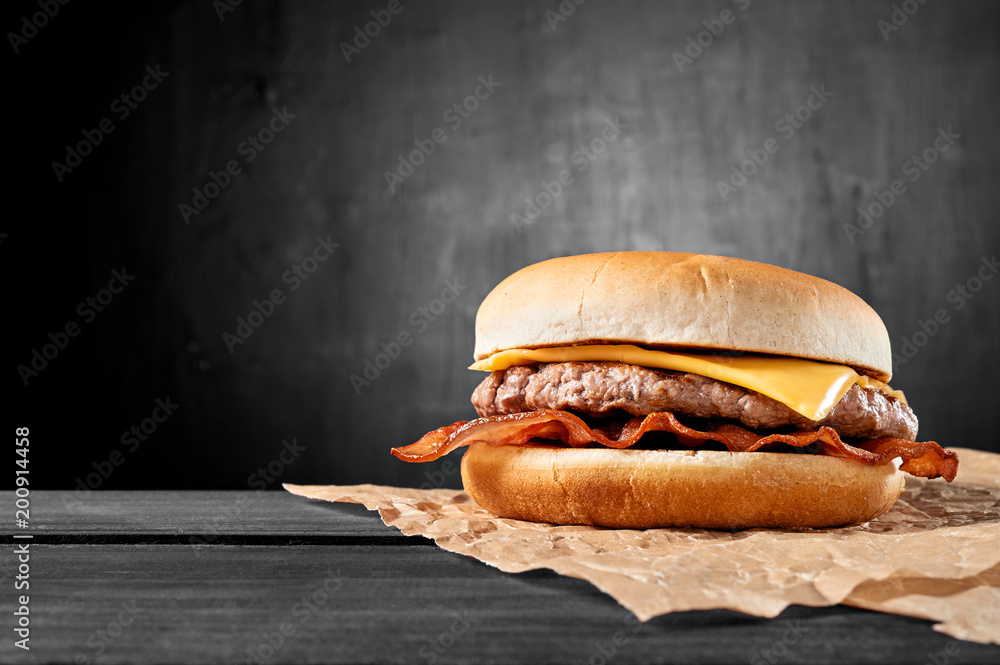 Plain Hamburger With Cheese