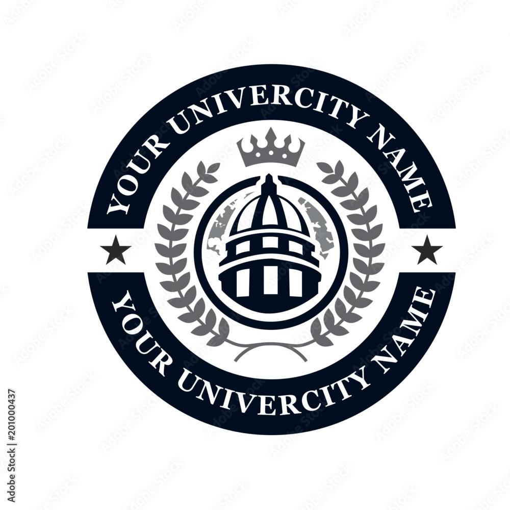 university logo Stock Vector | Adobe Stock