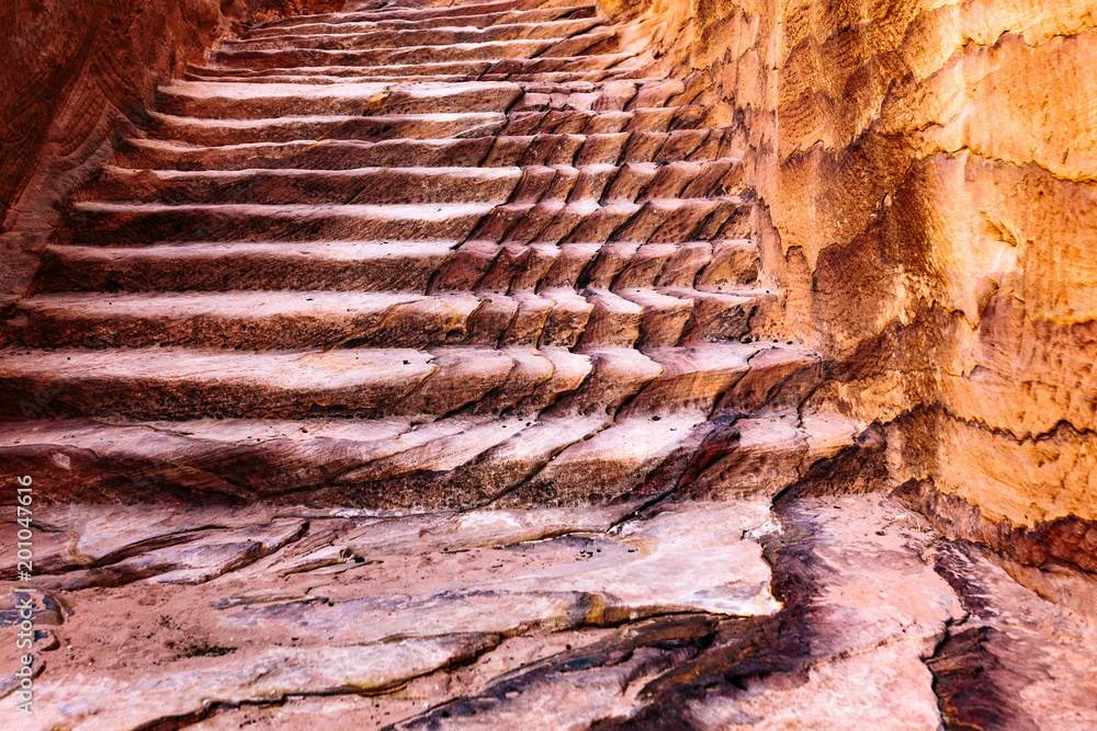 Rock staircase Stock Photo | Adobe Stock