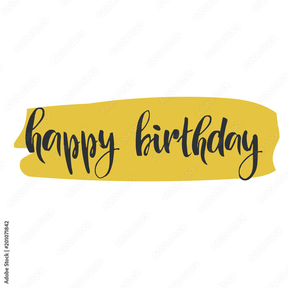 Happy Birthday Modern