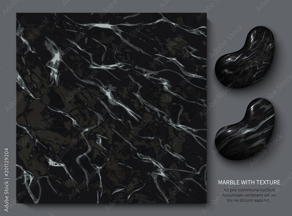 4079178 Black and White marble retro style vip persona. Modern design ...