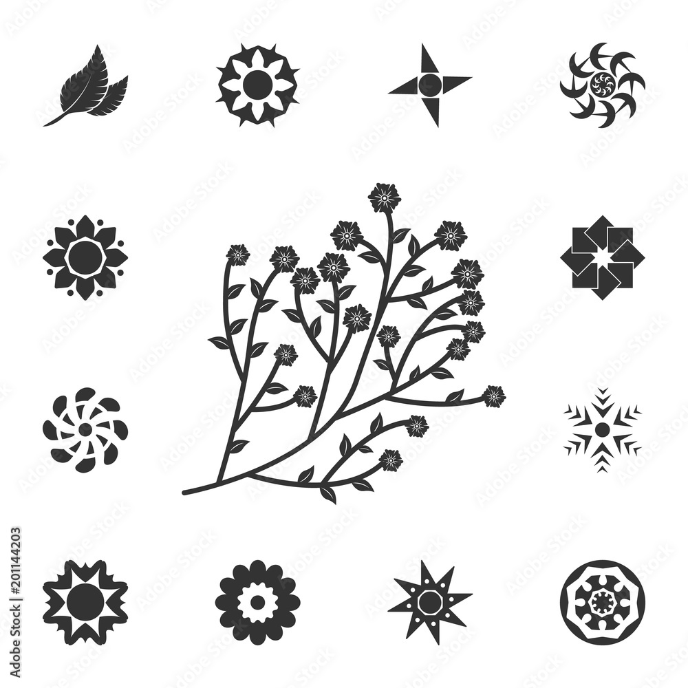 Flower icon. Detailed set of Flower illustrations. Premium quality ...