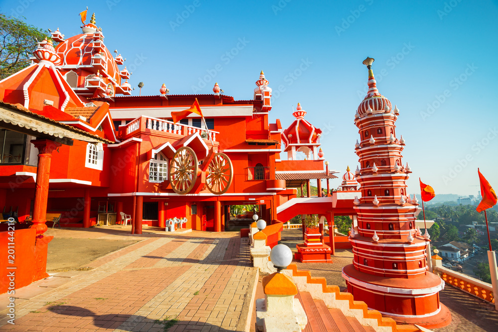 Maruti Temple (Hanuman Temple) in Panjim Stock Photo | Adobe Stock