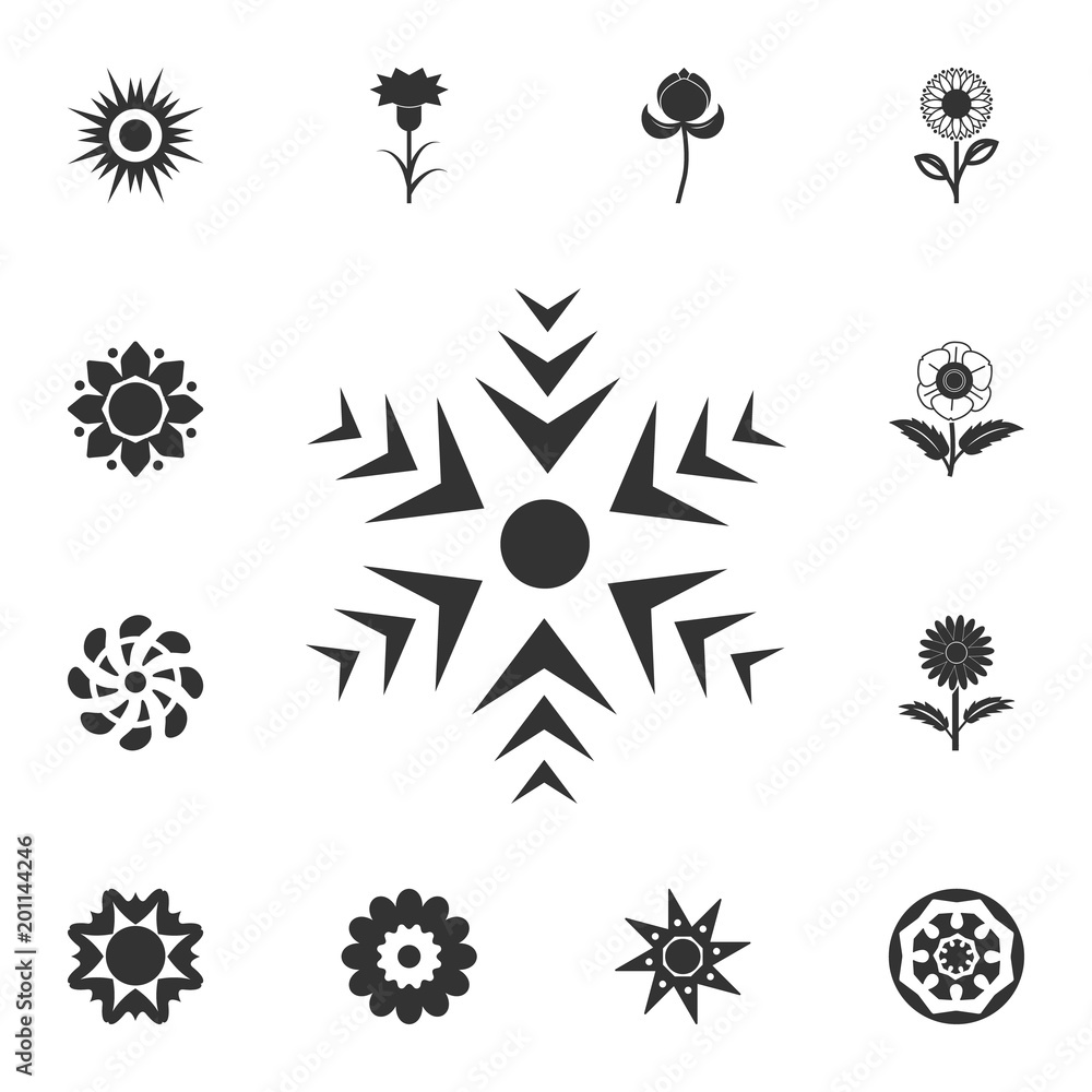 Flower icon. Detailed set of Flower illustrations. Premium quality ...