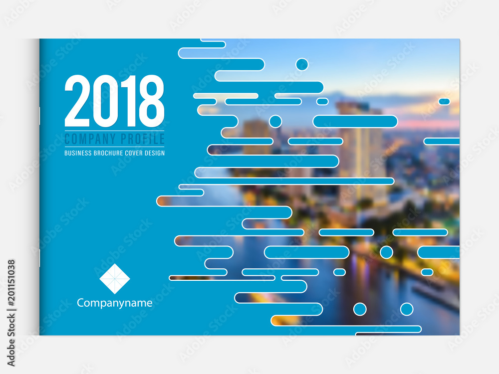 Cover design template corporate business annual report brochure poster ...
