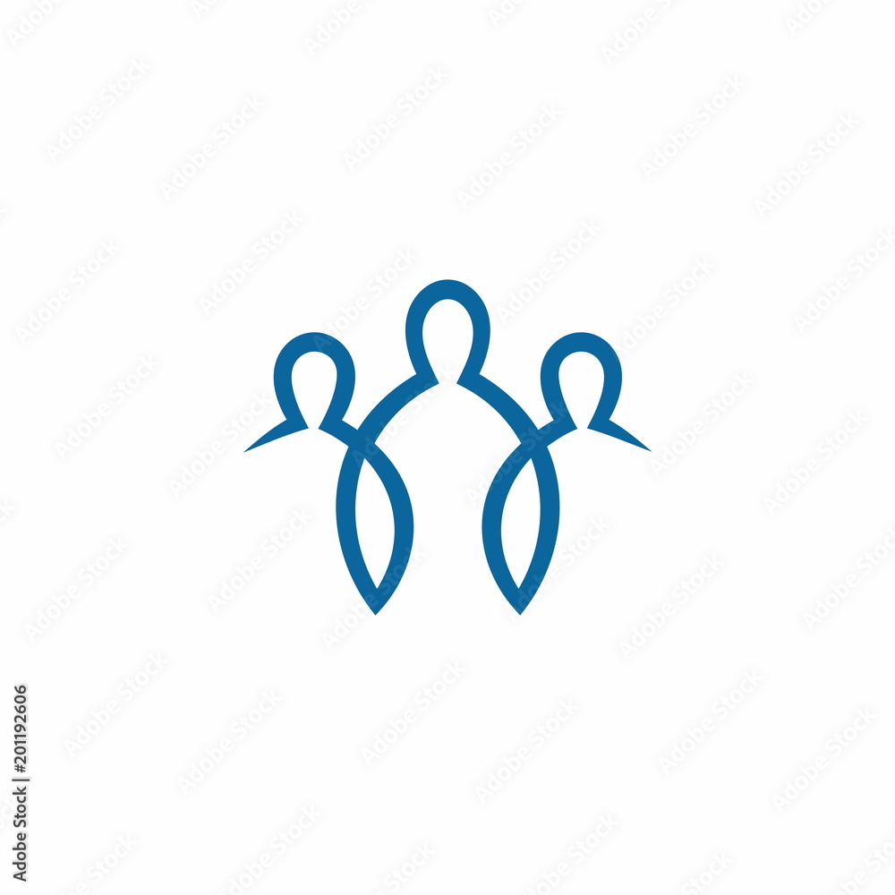 Church logo. Unity in Jesus Christ Stock Vector | Adobe Stock