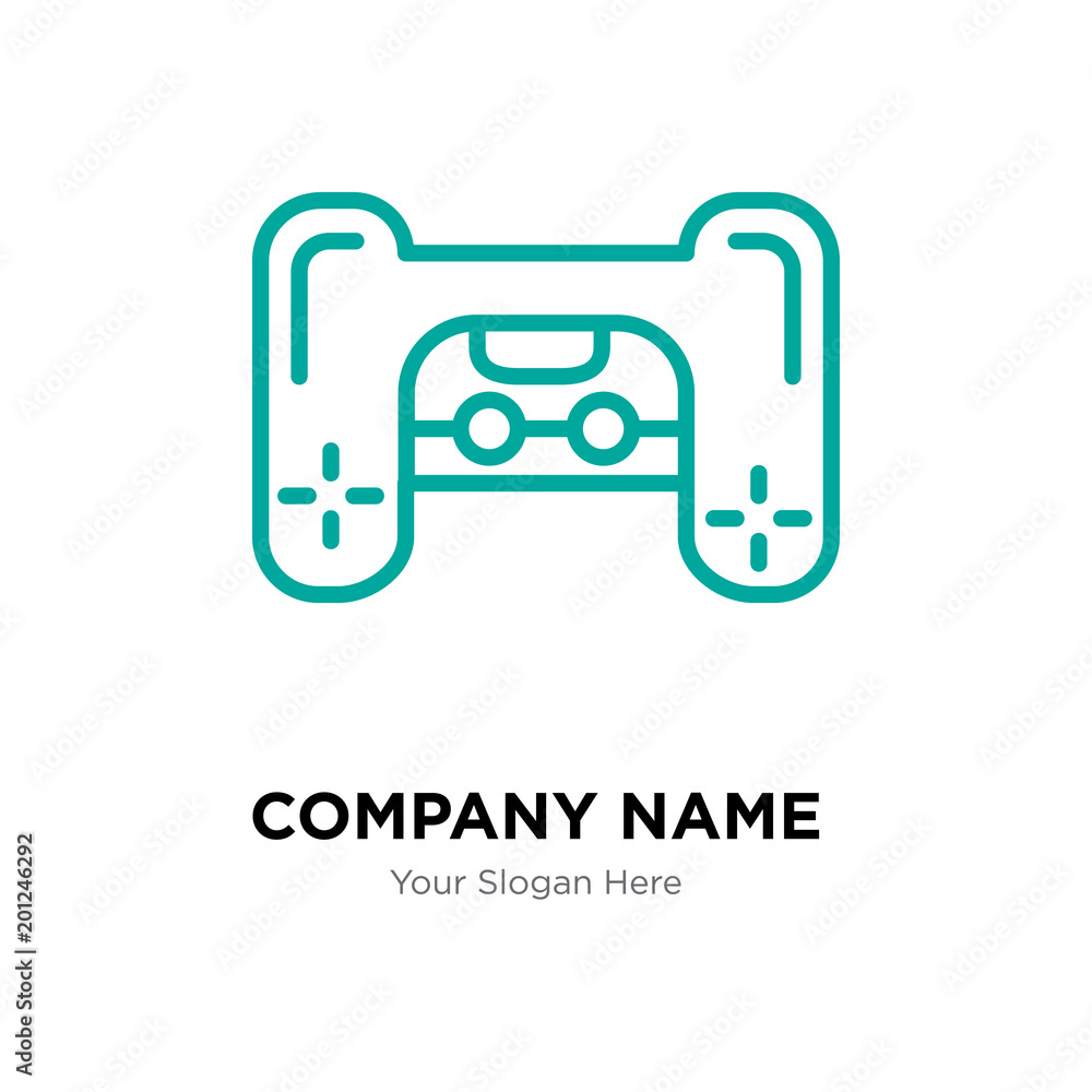 Playstation company logo design template Stock Vector | Adobe Stock