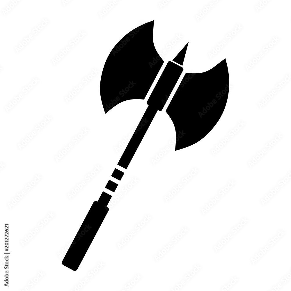 Two Handed Double Headed Axe