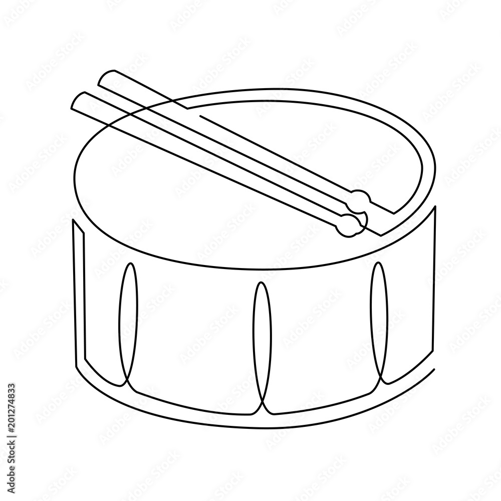 How To Draw A Snare Drum