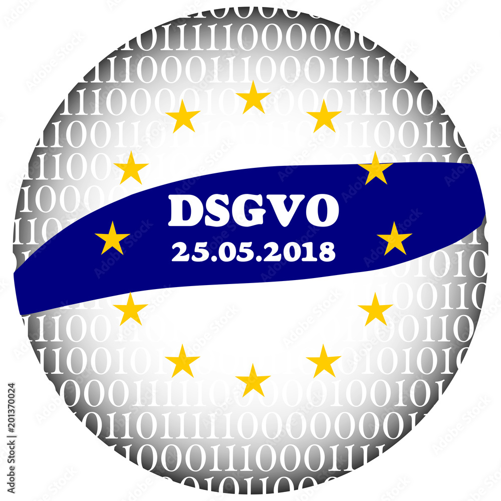 DSGVO, Datenschutzgrundverordnung Stock-Vektorgrafik | Adobe Stock