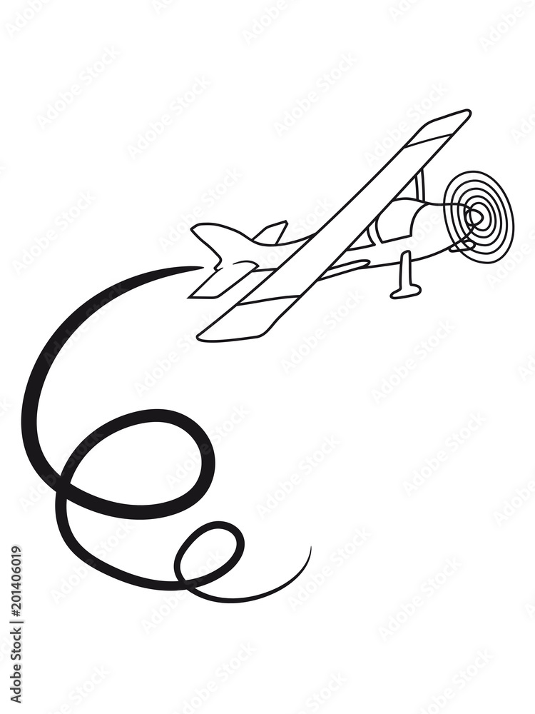 looping kunstflug kunstflieger propeller kleinflugzeug flugzeug fliegen ...