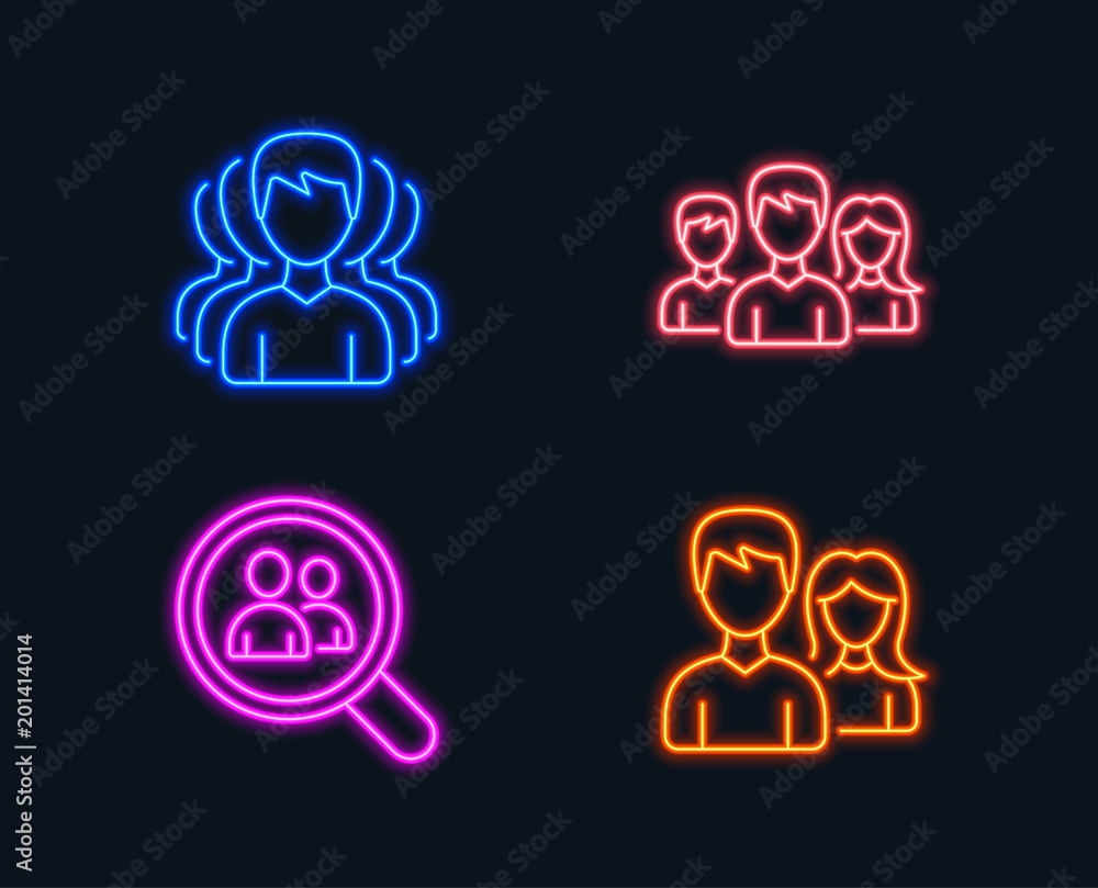 Neon Group Icon