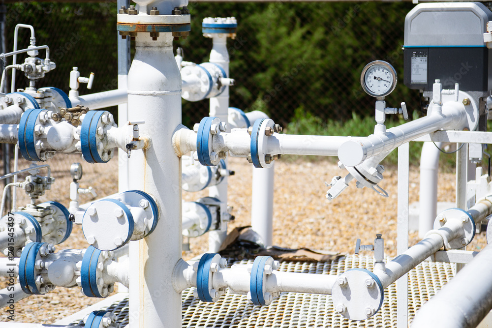 Natural Gas - City Gate Stock Photo | Adobe Stock