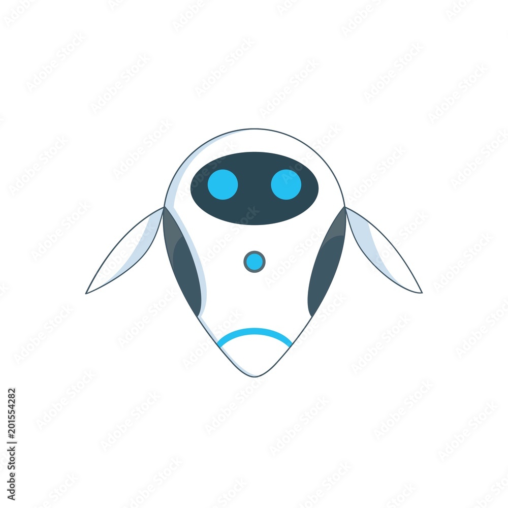 Blue Robot Eye