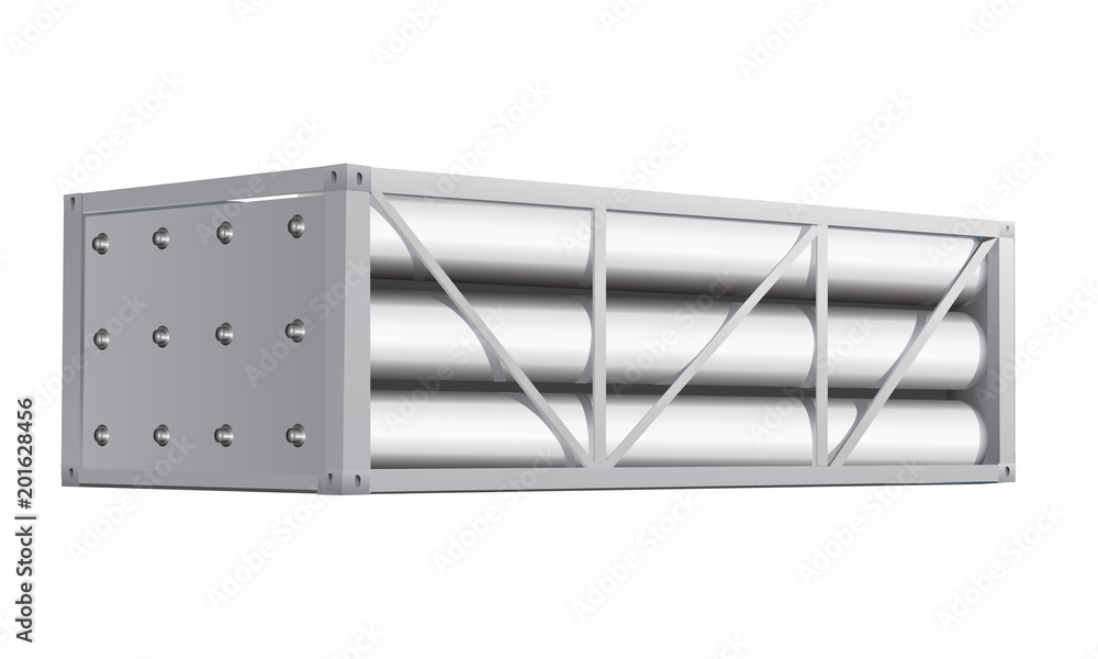 multi-element gas container Vektor Stok | Adobe Stock