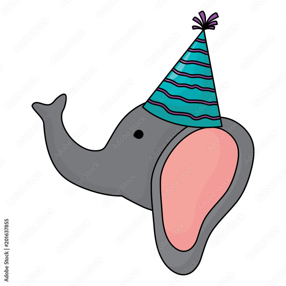 Elephant Birthday Hat