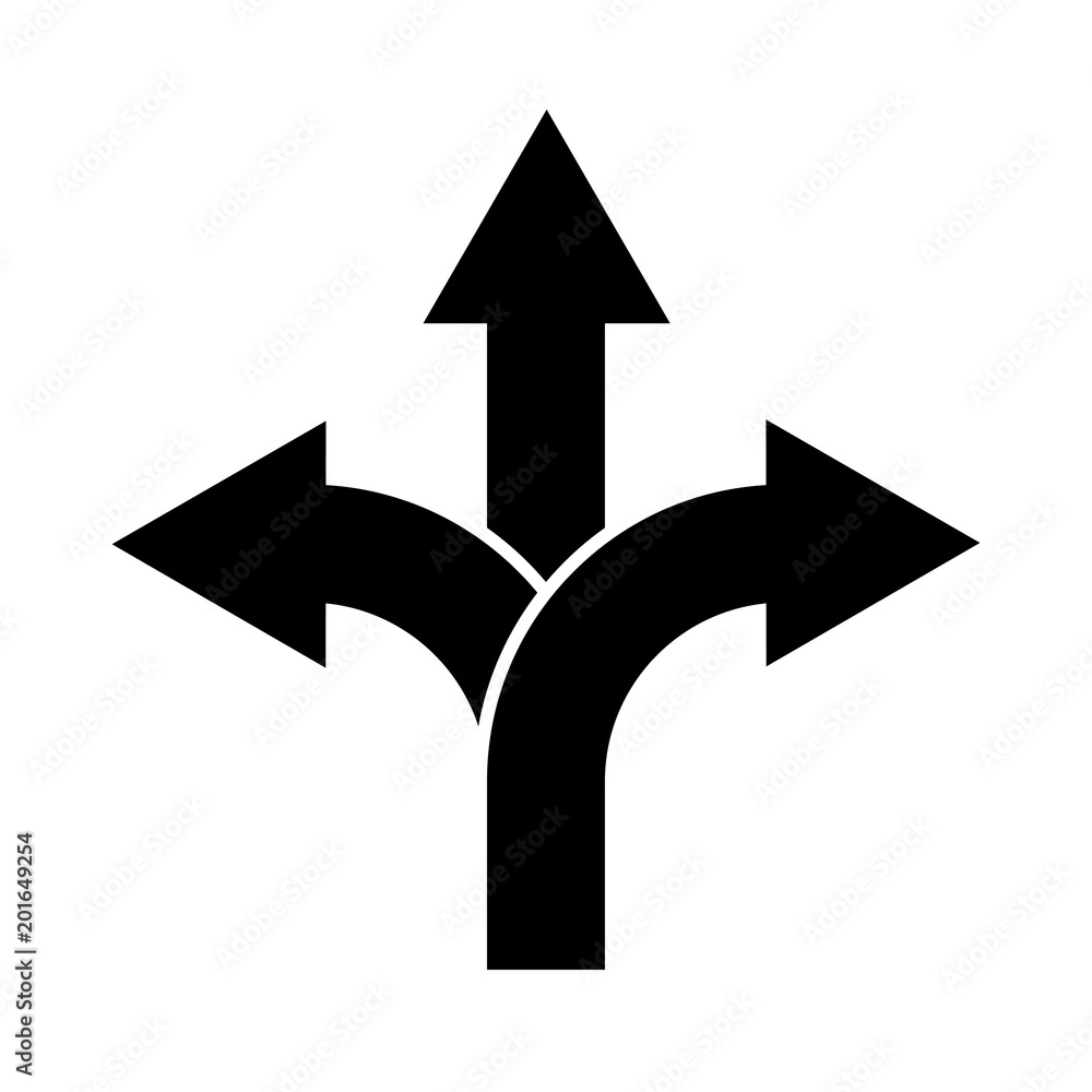 Road Direction Arrows