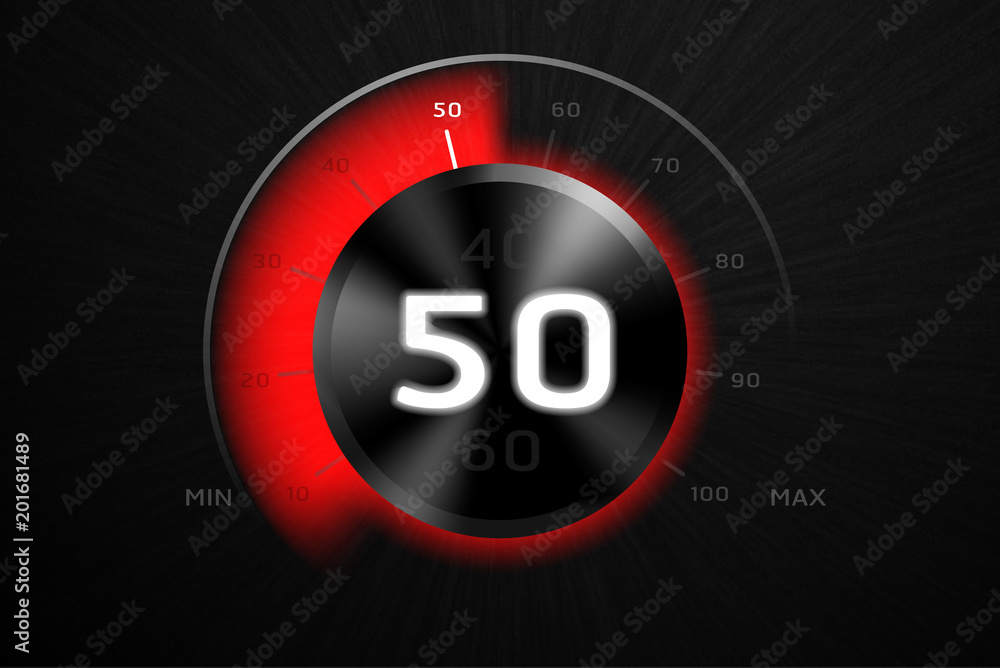 The Metal Black chrome rotating switch Level for electrical equipment ...