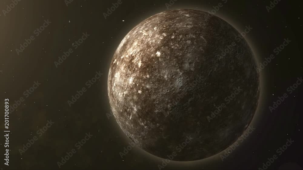 Solar System - Mercury. It is the smallest and closest to the Sun of ...