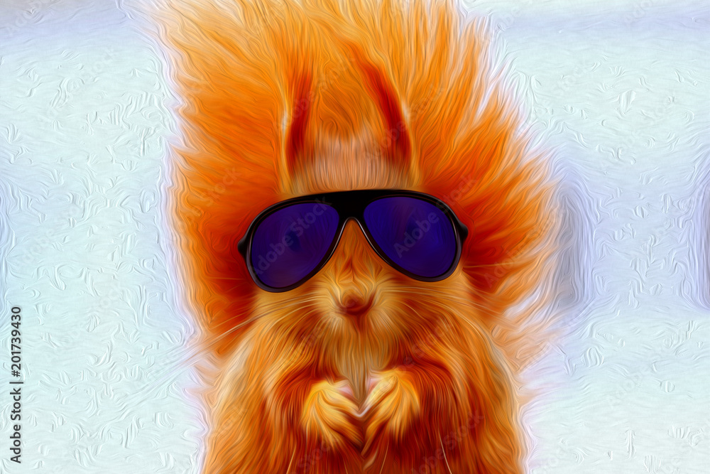 Squirrels With Glasses