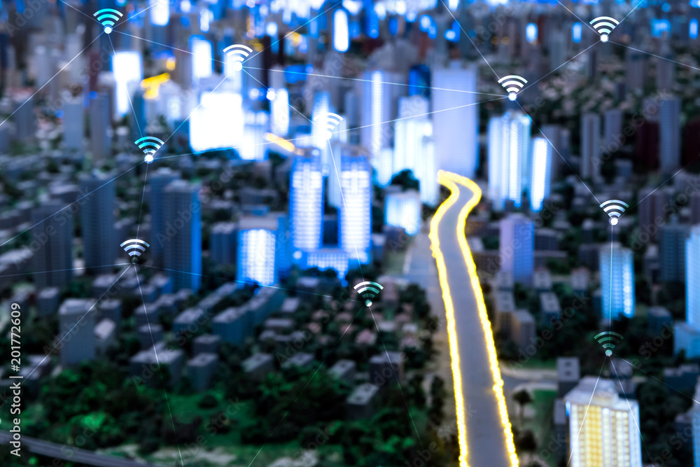 Smart city , power grids electric Energy Distribution chain industry ...