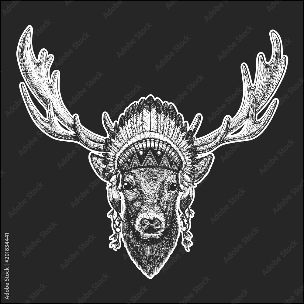 Native American Deer Symbols