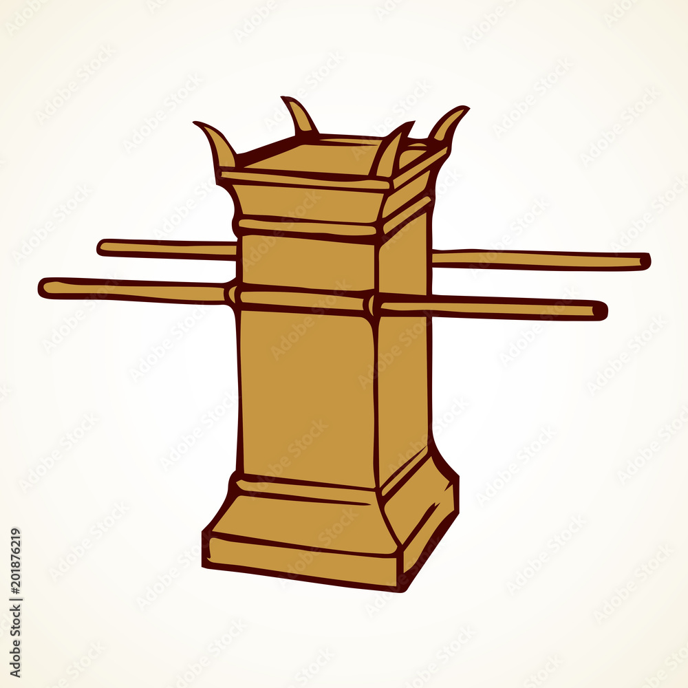 Altar. Vector drawing Stock Vector | Adobe Stock