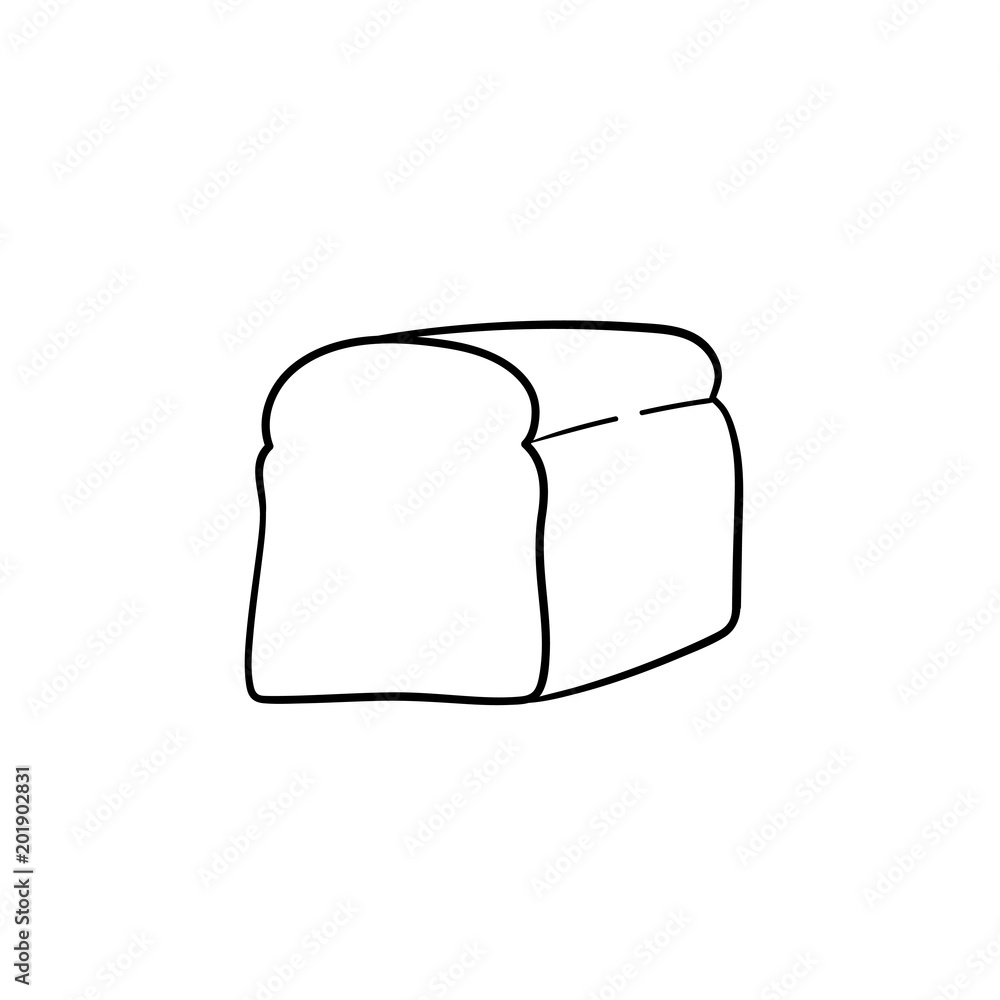 Toast Outline
