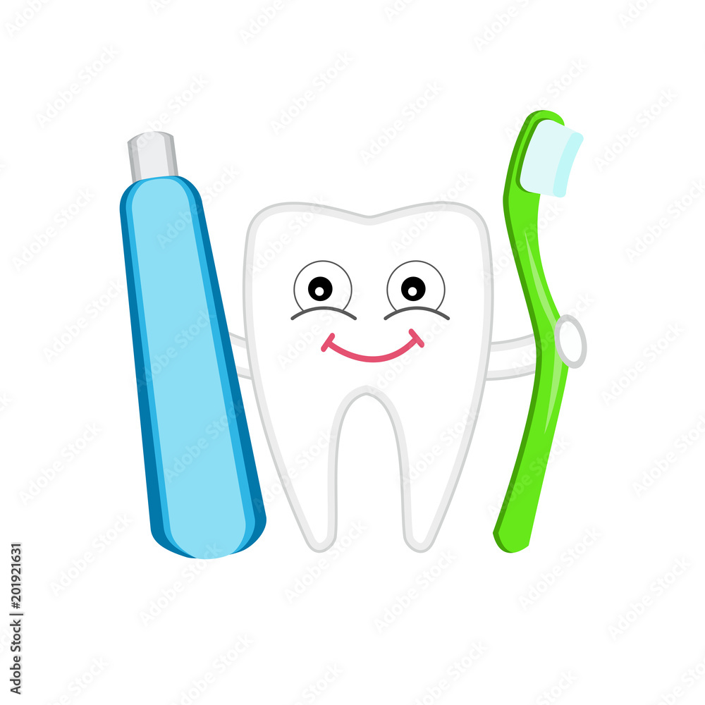 Cute Toothbrush Drawing