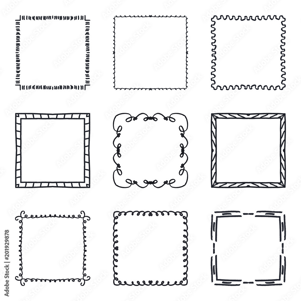 Square Border Designs