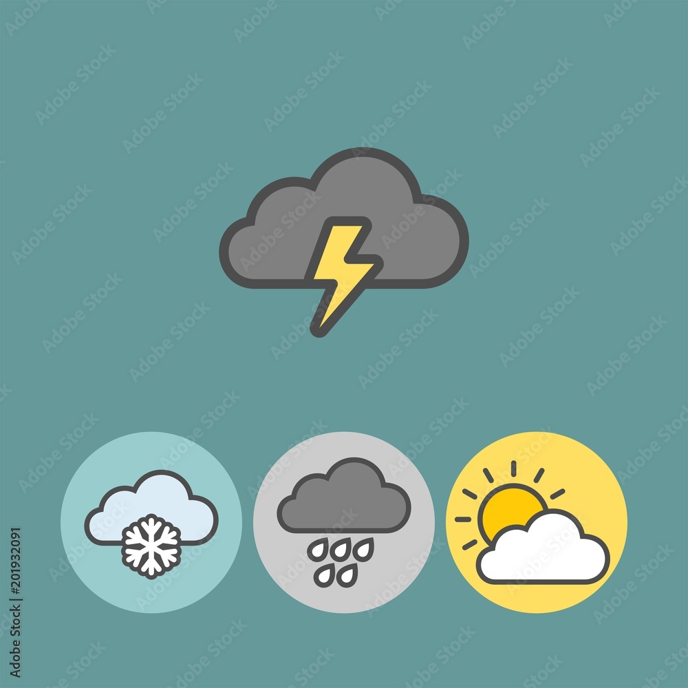 Stormy Weather Icon