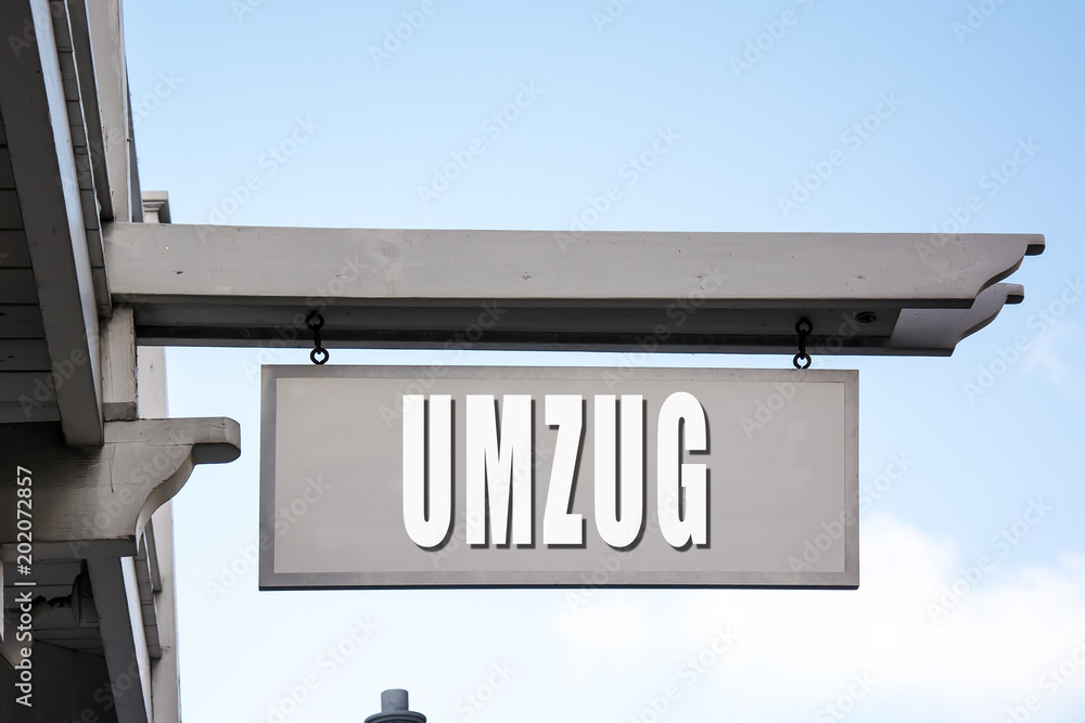 Schild 267 - Umzug Stock-Illustration | Adobe Stock