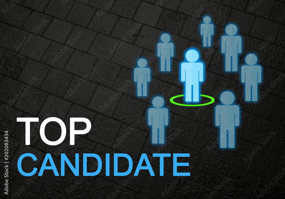 Top candidate for new open position. Search for the right person to ...