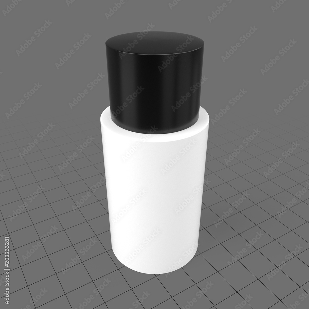 Small shampoo container Stock 3D asset | Adobe Stock