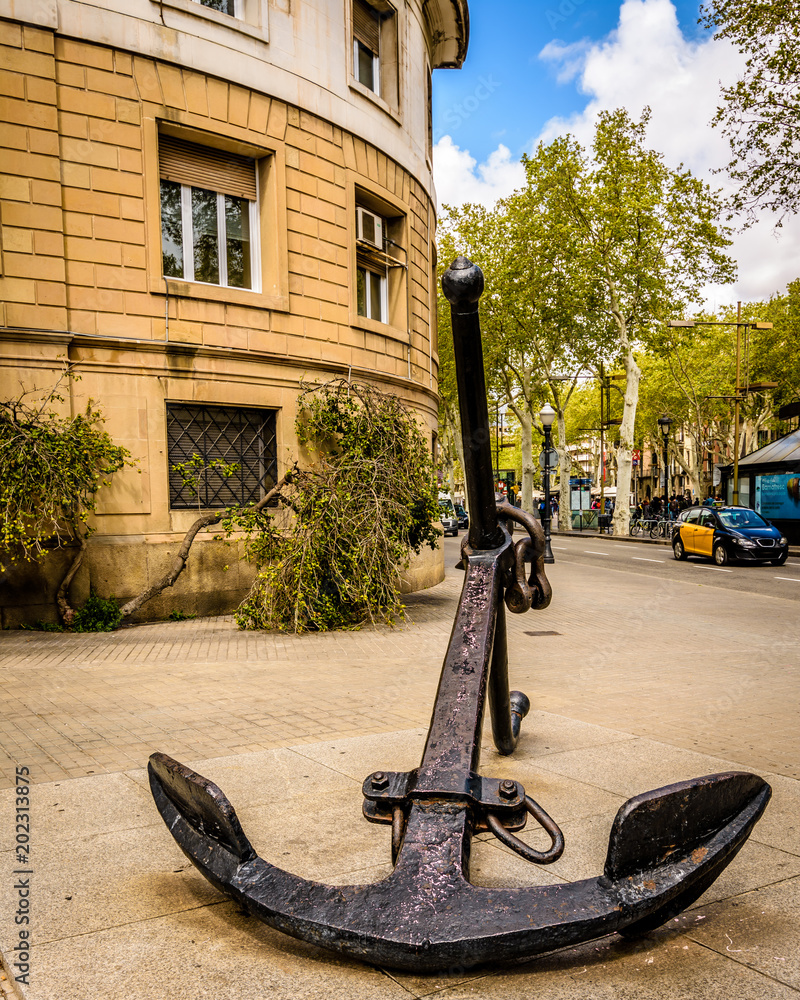 Big ship anchor Stock Photo | Adobe Stock