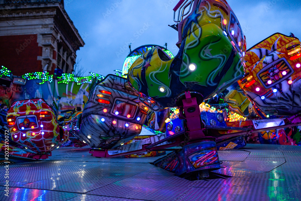 foire aux manèges. Stock Photo | Adobe Stock