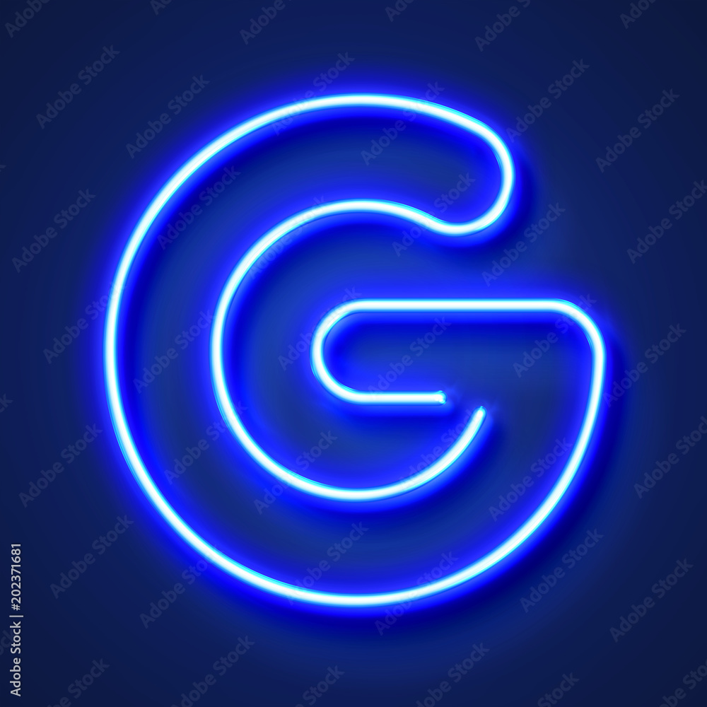 Blue Letter G
